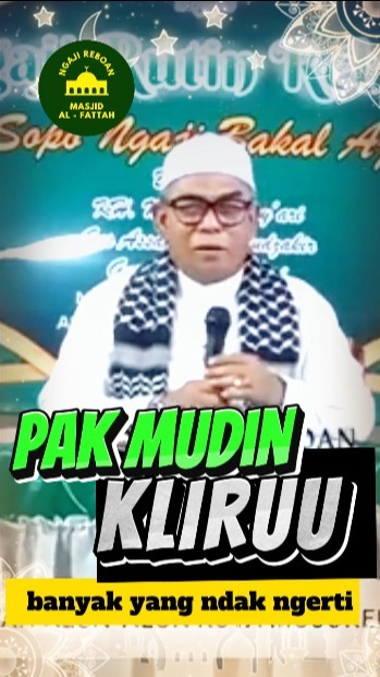 Pak Mudin Kliruu ( Kh. Masrihan Asy'ari Mojokerto) - YouTube