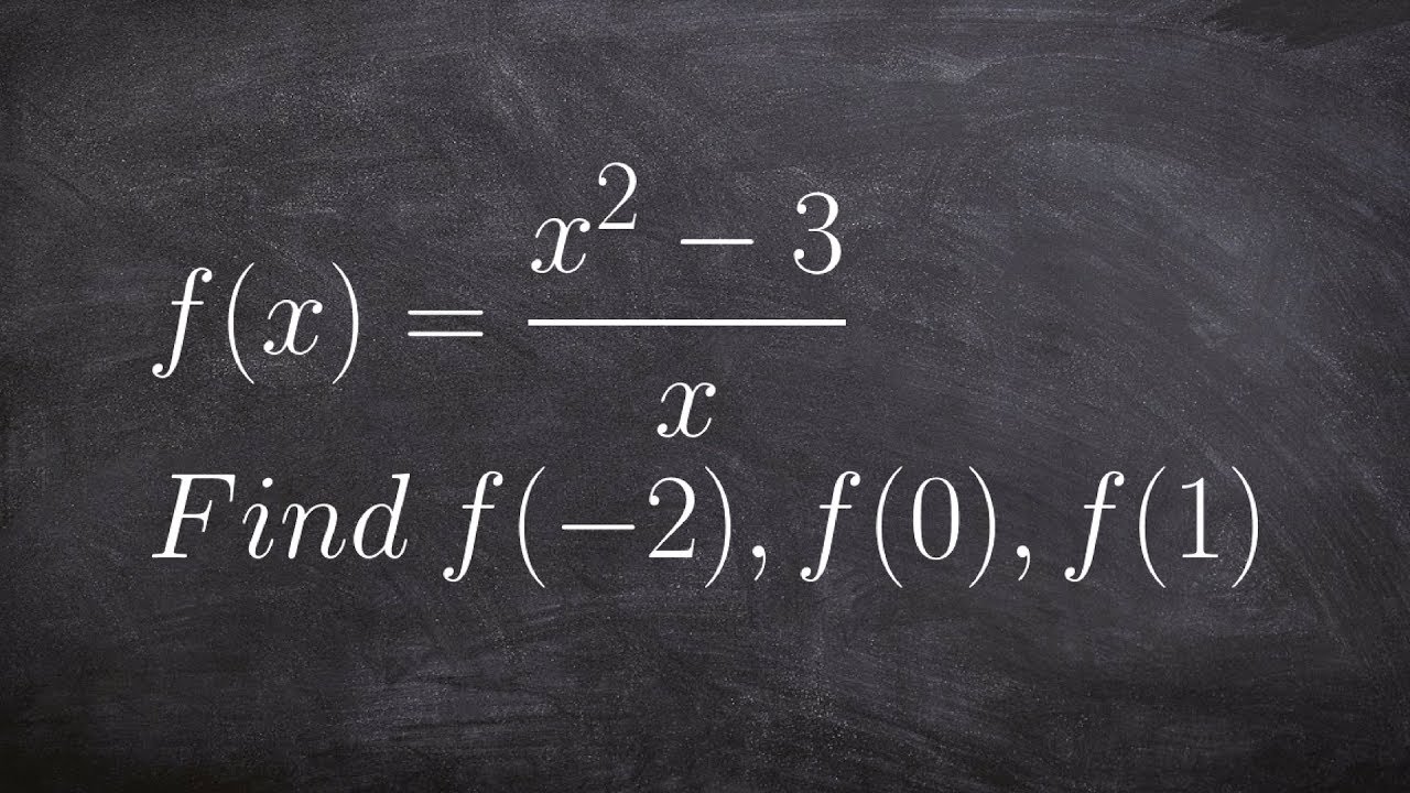 Learn How To Evaluate A Rational Function For Different Values YouTube Learn How To Evaluate A Rational Function For Different Values YouTube