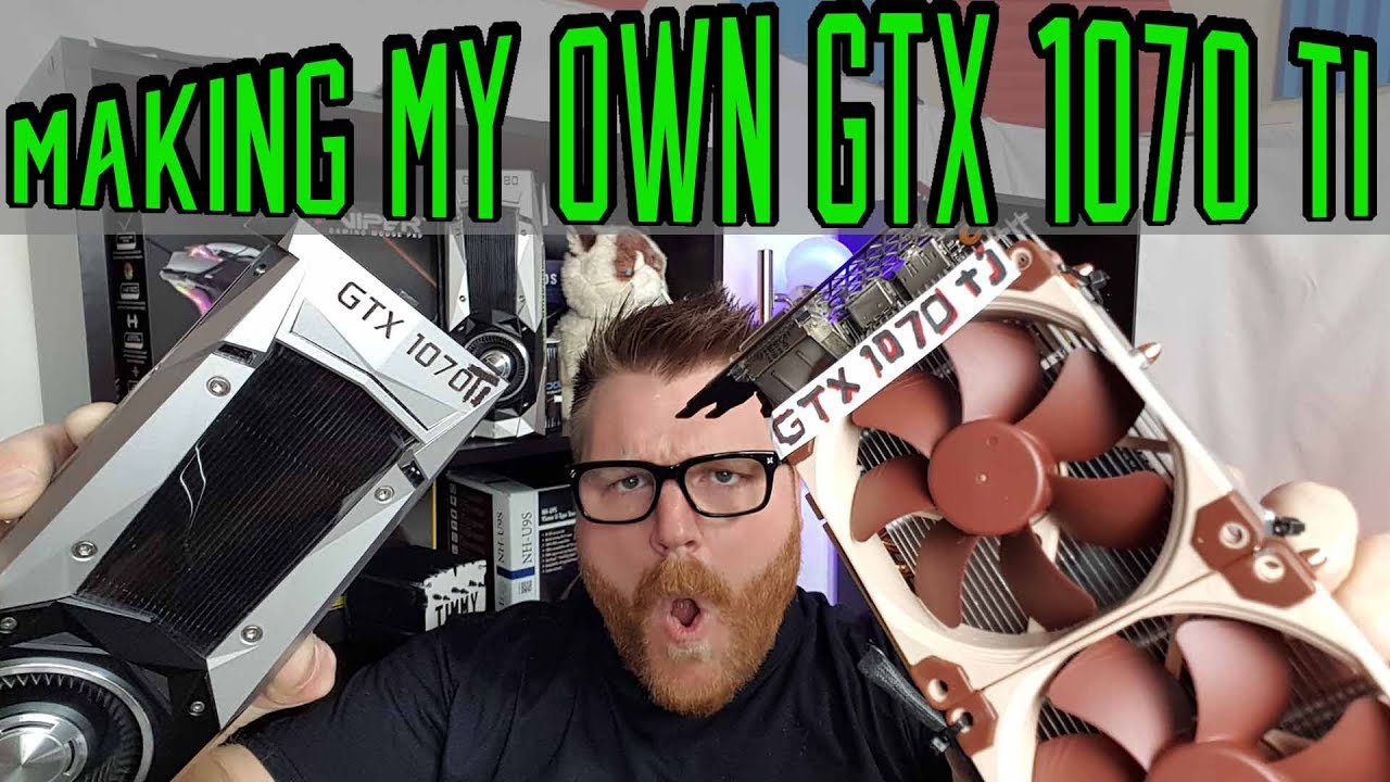 My Own Nvidia GTX 1070 ti - Power Shunt Resistor Mod - YouTube