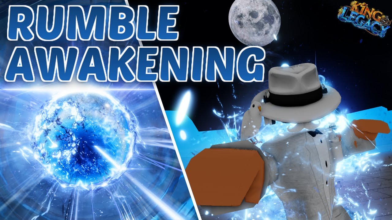 How to get the NEW RUMBLE AWAKENING + Showcase | King Legacy Update 9 ...