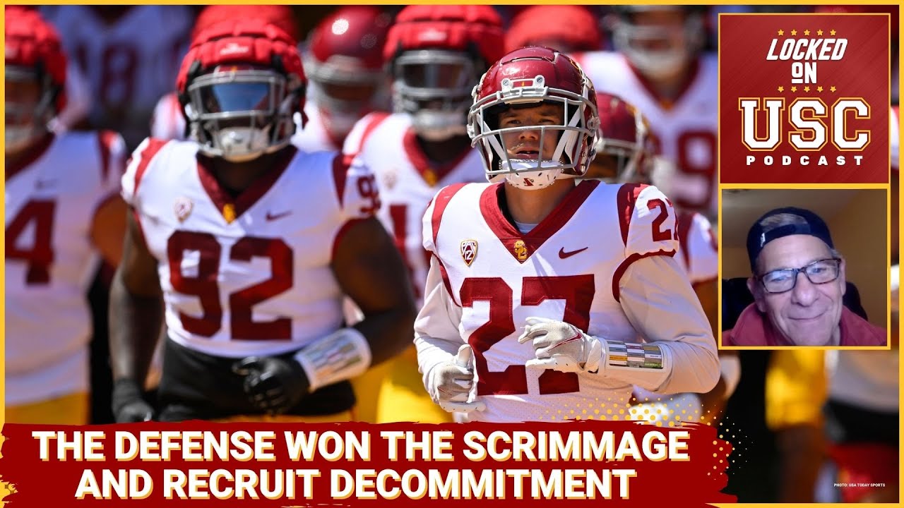 USC Scrimmage Notes & Recruiting Questions! - YouTube