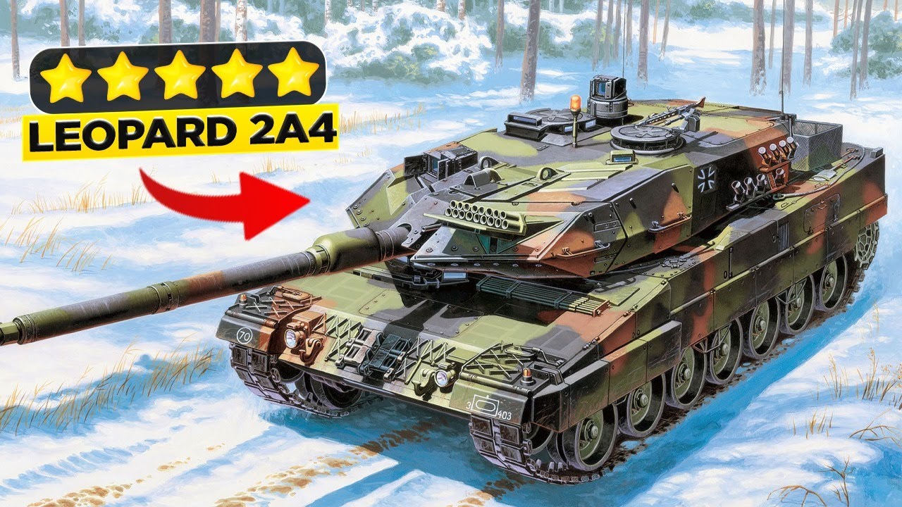 Leopard 2A4 | Unstoppable Beast - YouTube