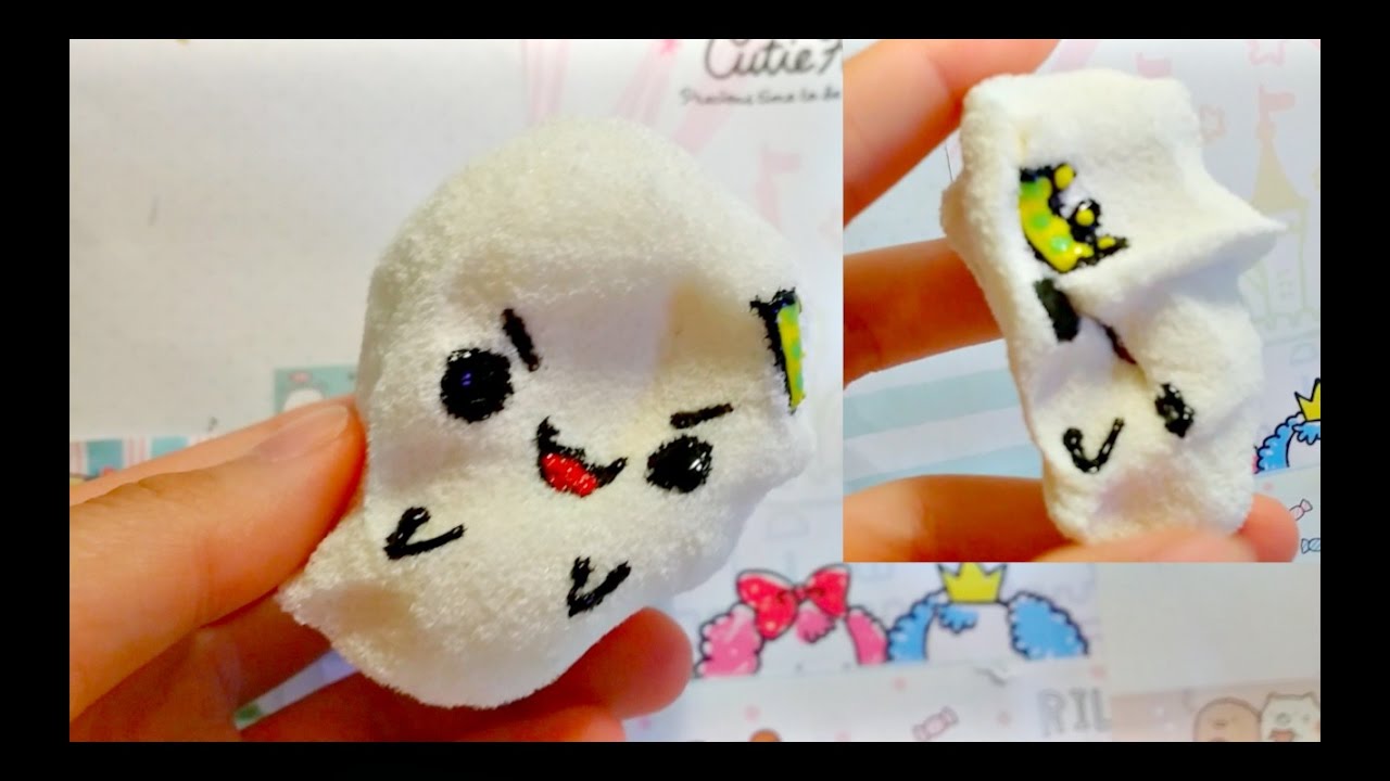 DIY Ghost Squishy - YouTube
