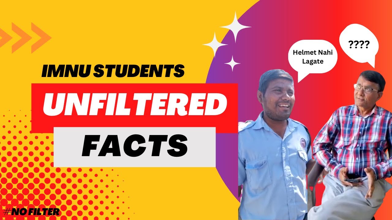 Unfiltered Facts on IMNU Students | Humans Of Nirma | Nirma University ...