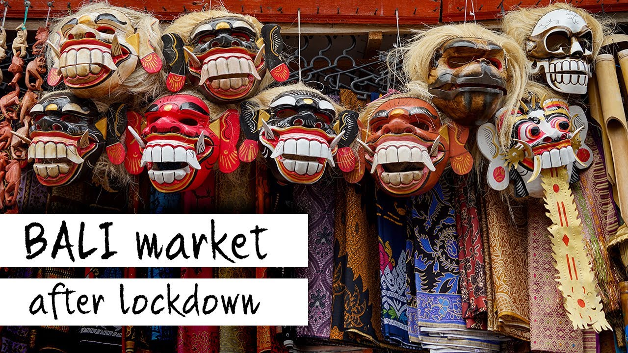 Bali Market Video Walk Tour Exploring Ubud Food Market 【4K 60fps】 - YouTube