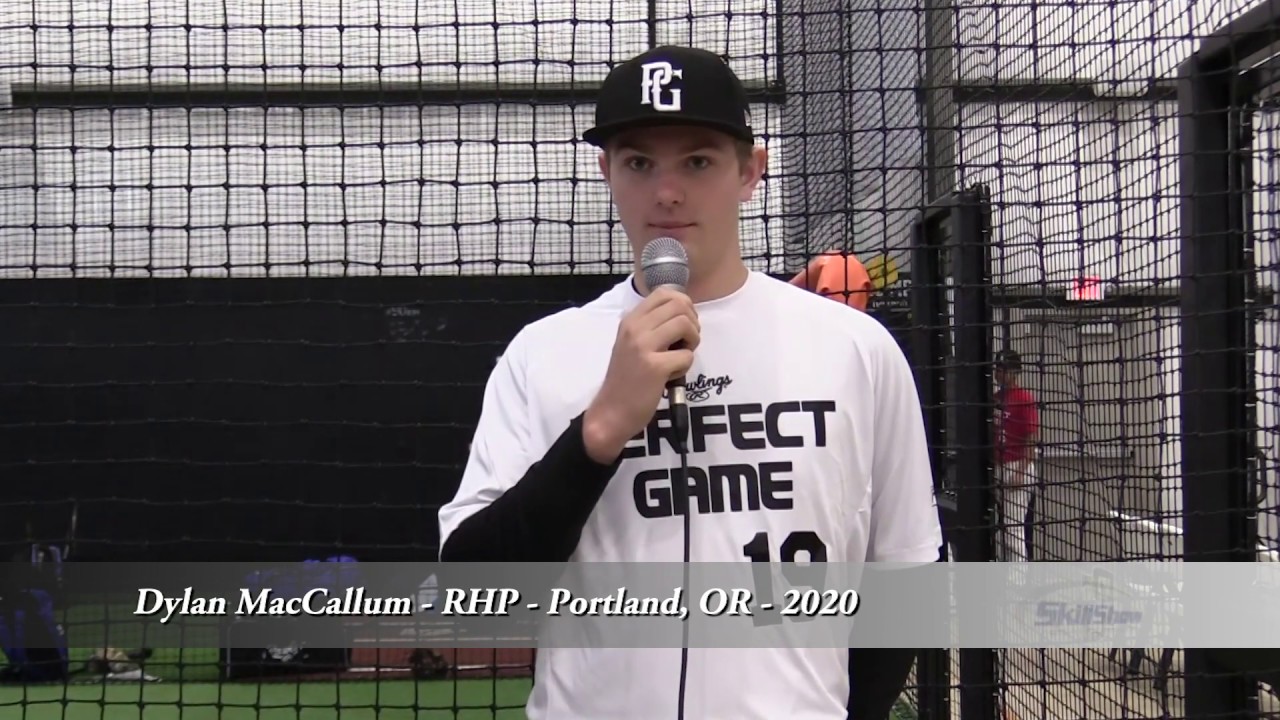 Dylan MacCallum - RHP - Portland, OR - 2020 - YouTube