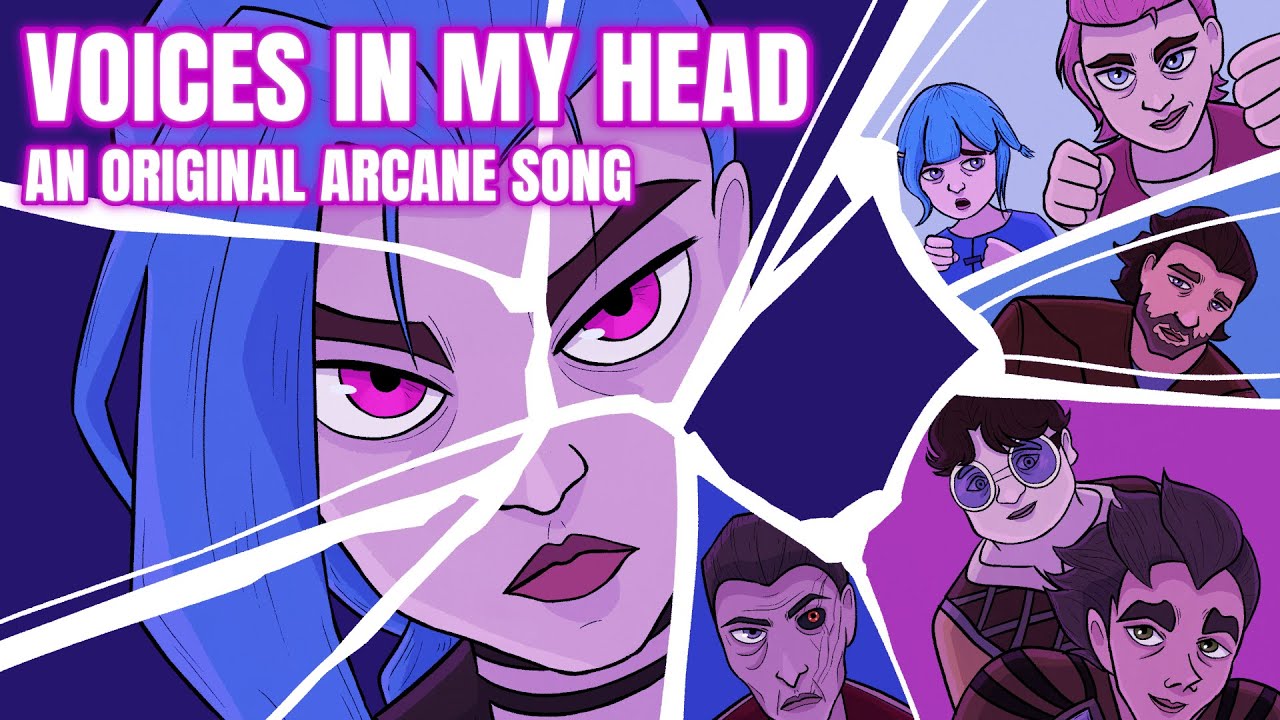 Voices in My Head ★ An Original Jinx-Inspired Arcane Song - YouTube
