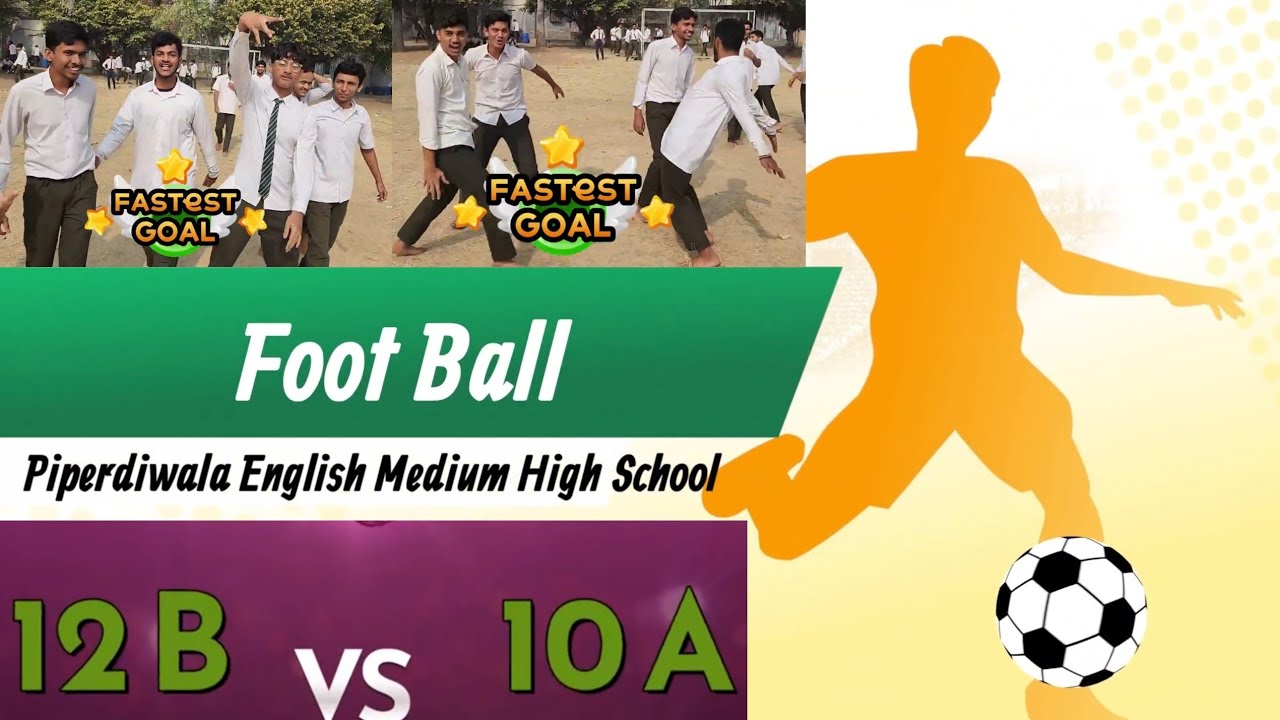 Football. 12 B vs 10 A. Interclass Match | #football #footballshorts # ...
