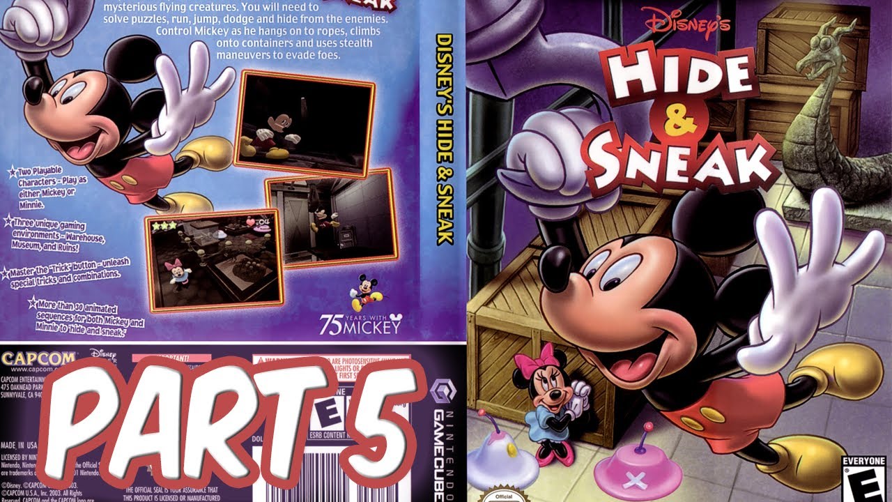 Disney's HIDE & SNEAK Starring MICKEY MOUSE PART 5 - Minnie & Lu-Lu ...