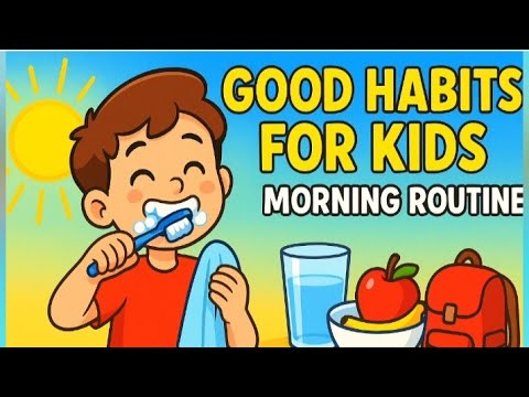 Good Habits for Kids | Morning Routine for Children 🌞 - YouTube