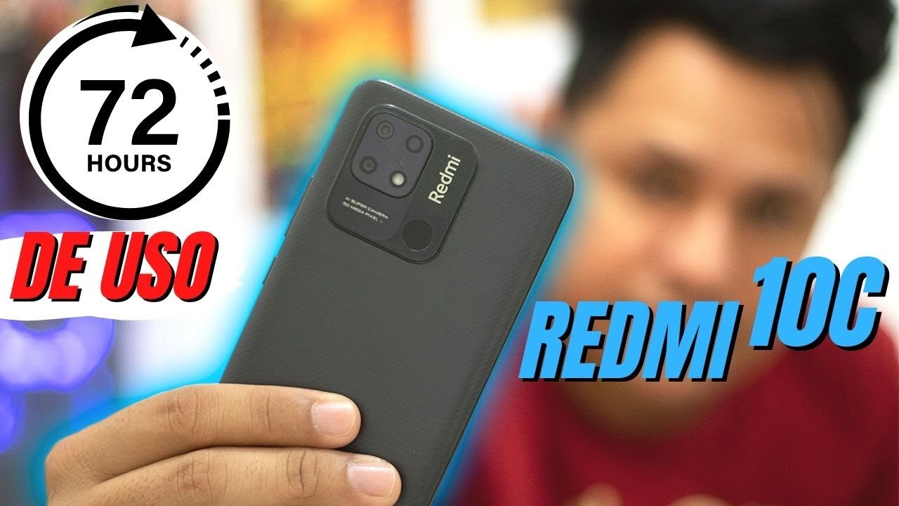 REDMI 10C - COMO FOI USAR ELE POR 72 HORAS (OPINIÃO DE USO RAPIDO ...