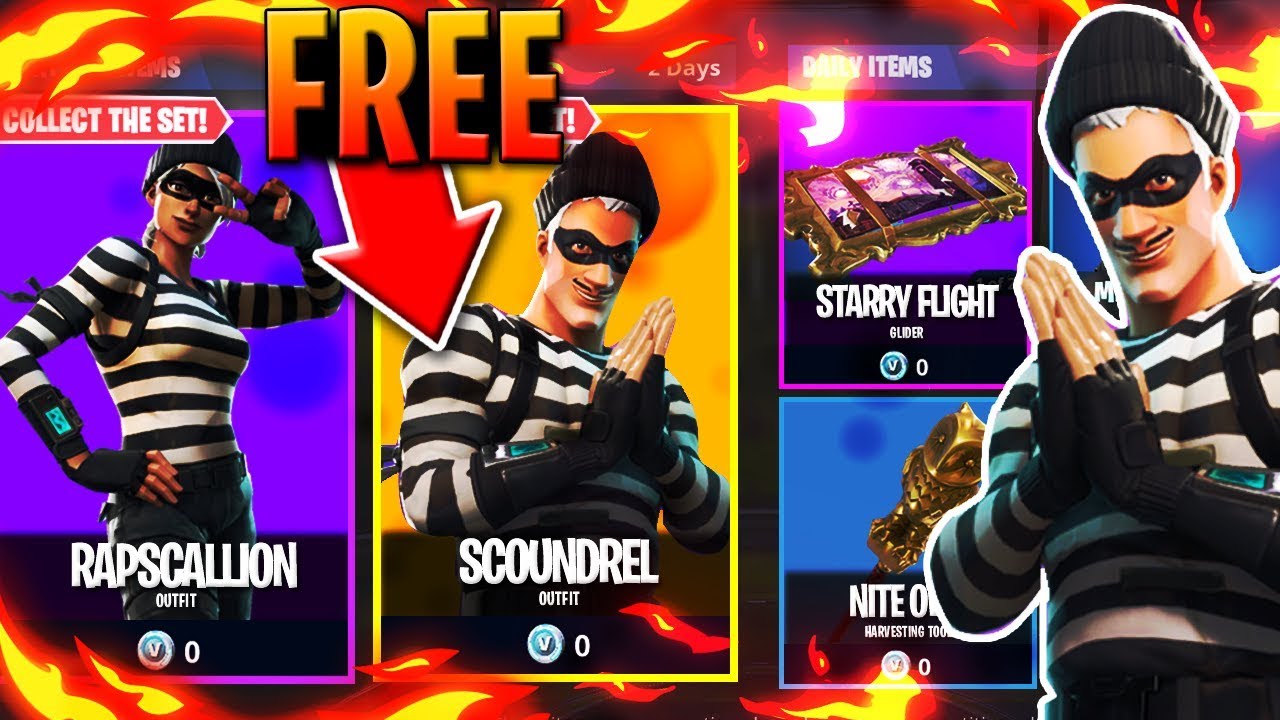 New ROBBER SKINS *NOW* FREE In Fortnite Battle Royale! (Fortnite FREE ...