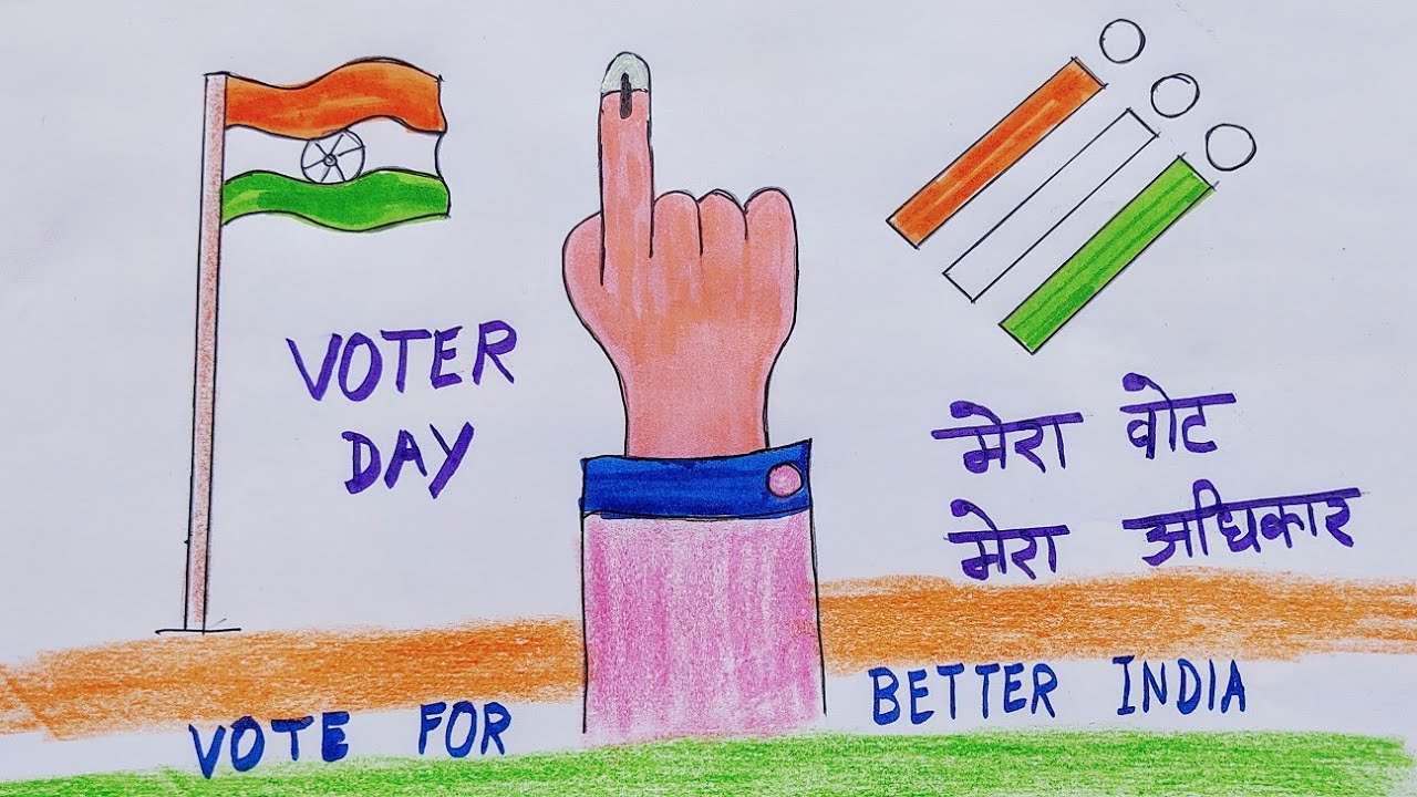 National Voters Day Drawing Competition/National voters day drawing ...