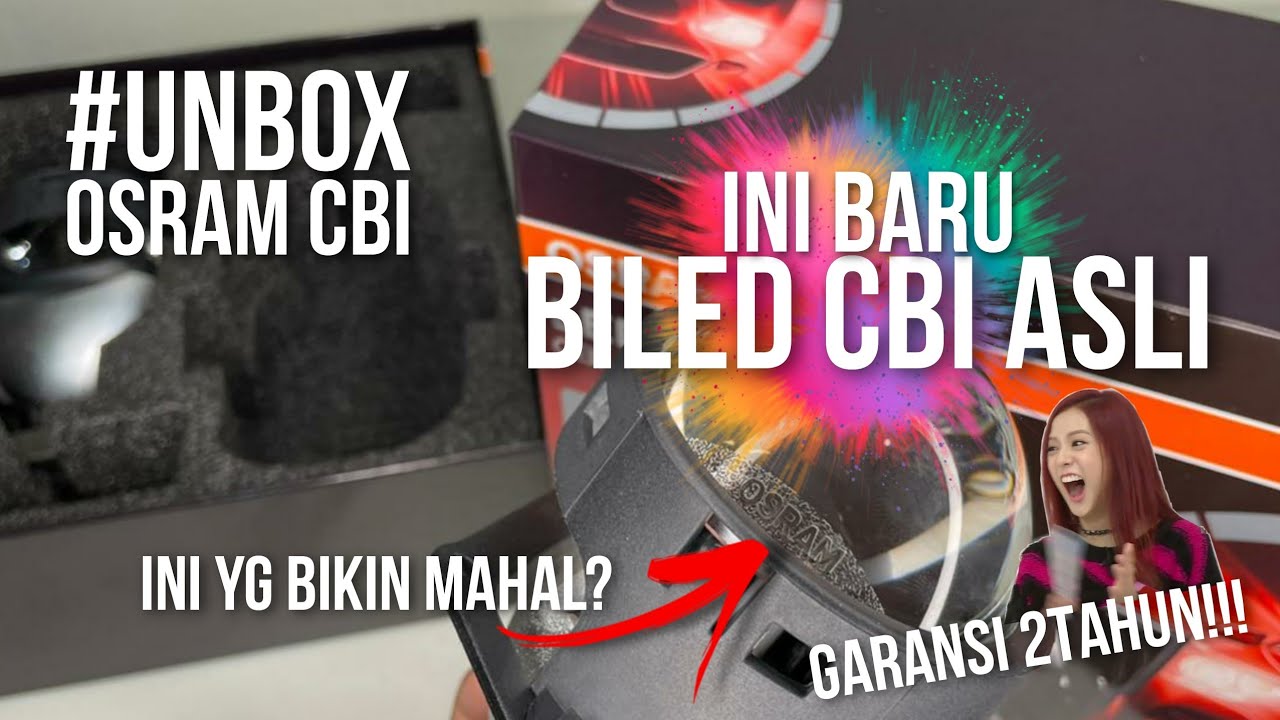 #Unbox Projector Led Biled Osram CBI ASLIIII!!!! - YouTube