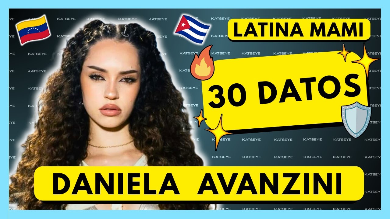 30 DATOS que NO SABÍAS sobre DANIELA AVANZINI 🌹| KATSEYE - YouTube