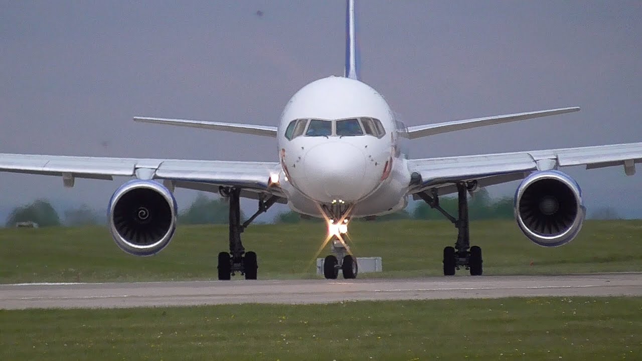 Screaming RB211's | Boeing 757 Takeoff Compilation - YouTube