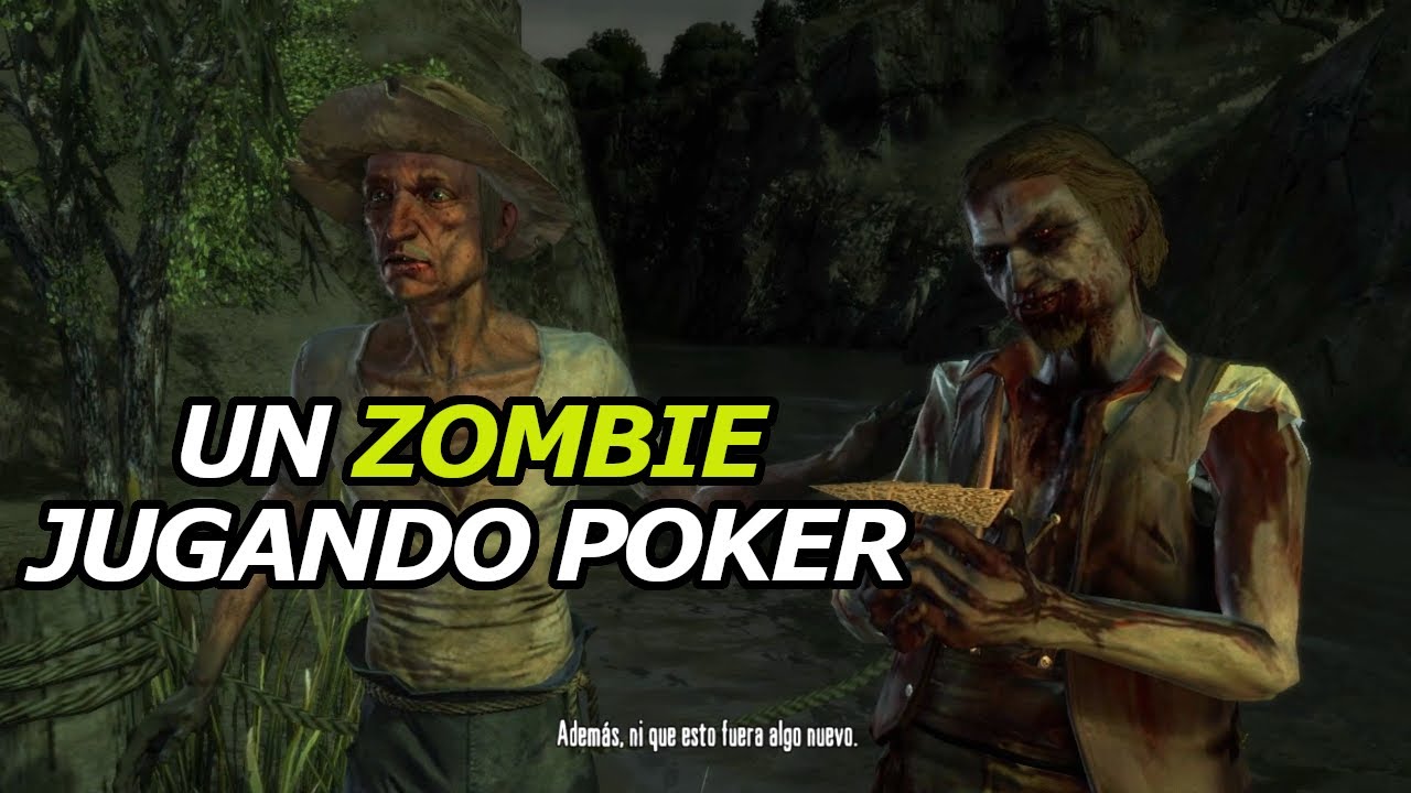 Había visto perros pero... ZOMBIES jugando POKER?? || Red Dead ...