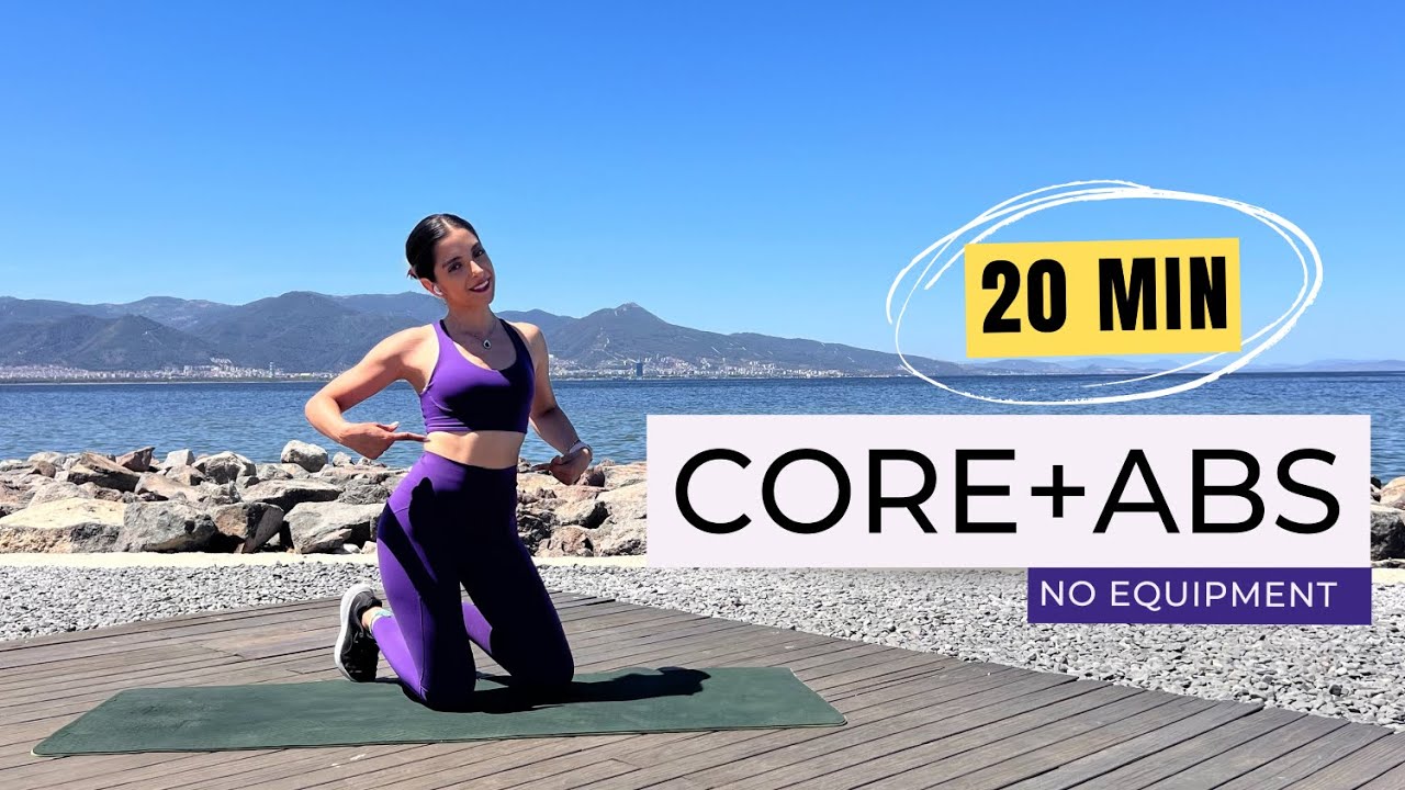20-Minute Beginner Core & Abs Workout at Home | No Equipment Needed ...
