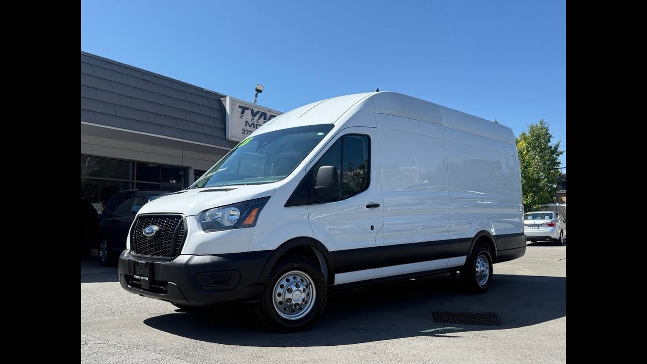 2023 Ford Transit EL High Roof AWD Tyacke Motors Walk Around - YouTube