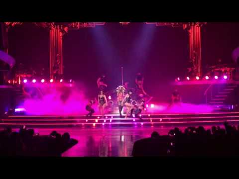 Slave 4 U Dance Break Britney Spears Vegas Front Row at Piece of Me August 17 2016 Hd
