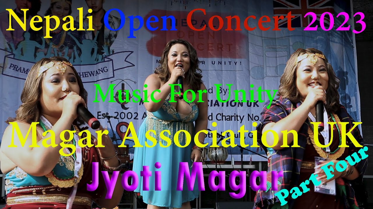 Jyoti Magar (Nepali Open Concert 2023 Music For Unity By Magar ...