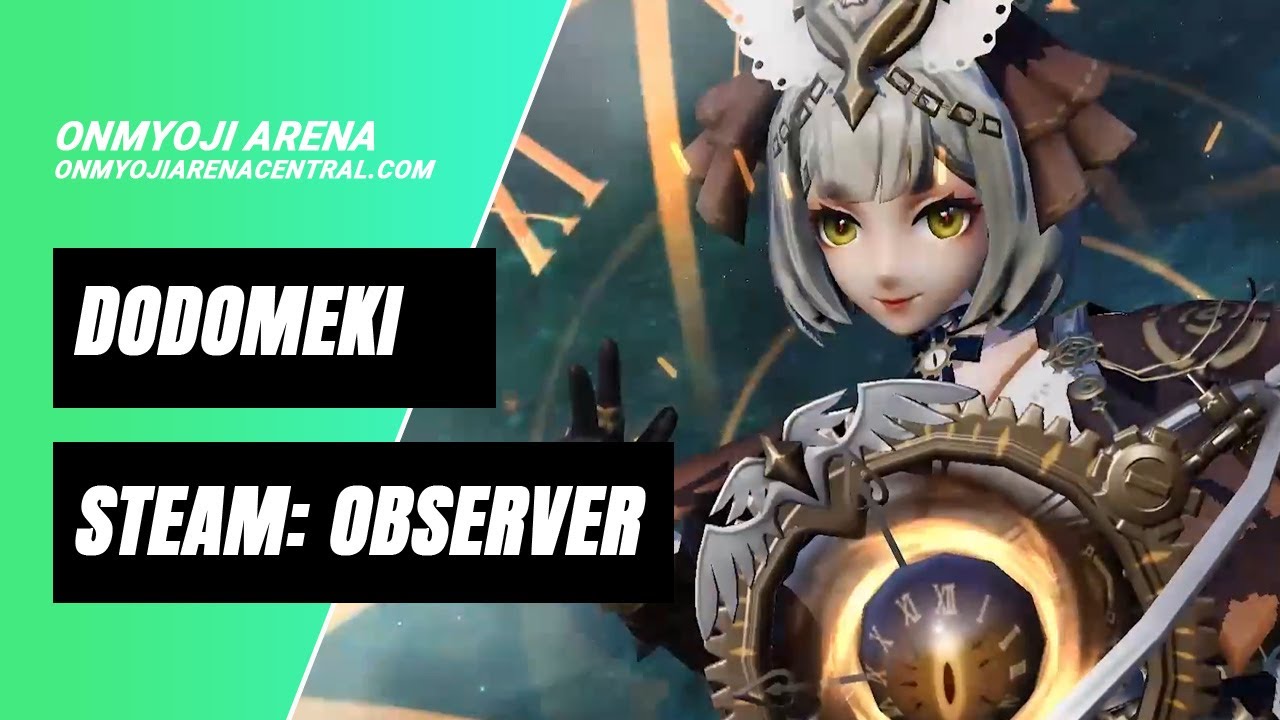 Dodomeki Steam: Observer Trailer | Onmyoji Arena Central - YouTube