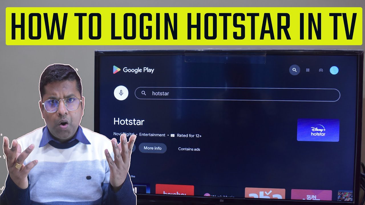 How to Login Hotstar in Smart tv | Hotstar | Mi tv | Hindi ⚡ - YouTube