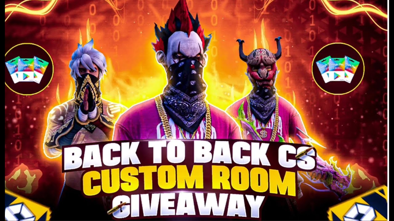 😎Free Fire MAX :👍 full map | custom room reedm code giveaway ...