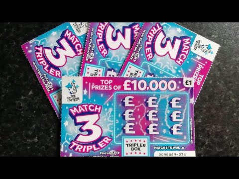 4 x £1 Match 3 Tripler Scratch Cards. WIN WIN WIN - YouTube