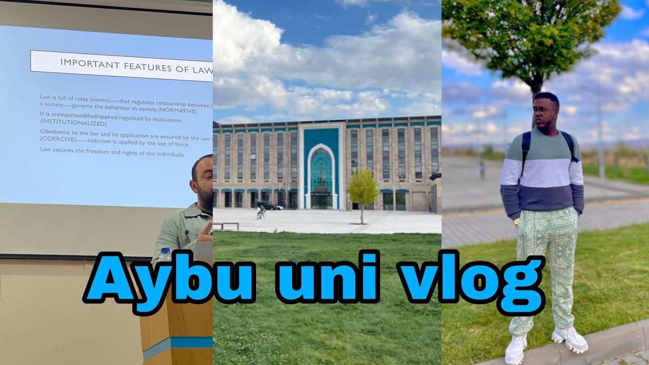 Yıldırım Beyazıt Üniversitesi vlog EP1 #Aybu - YouTube