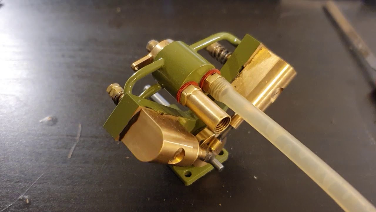 Cheddar Pintail marine steam engine - YouTube