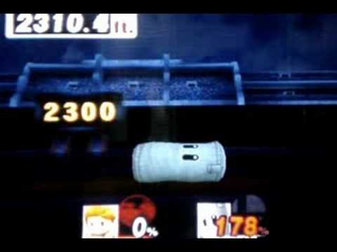 Super Smash Brothers Brawl - Home Run Contest - Sample Vs Me - YouTube
