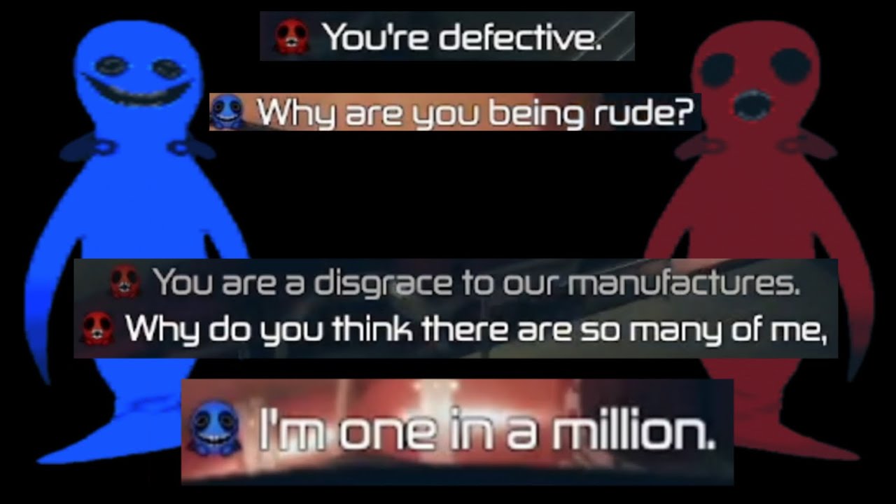 Blue Imaginary Friend Dialogue’s + Blue vs Red during final Searchlight ...