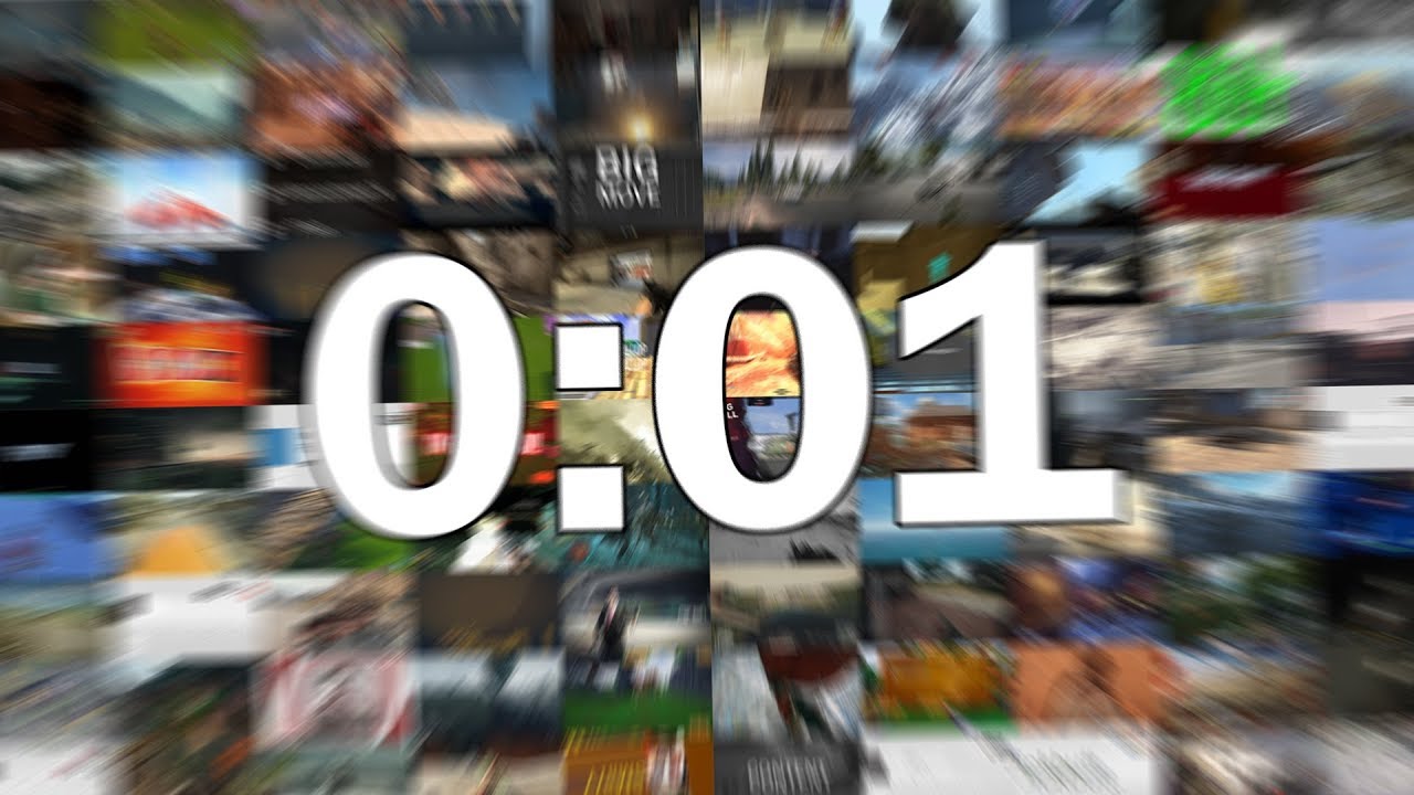 One second of nearly EVERY video on my channel - YouTube