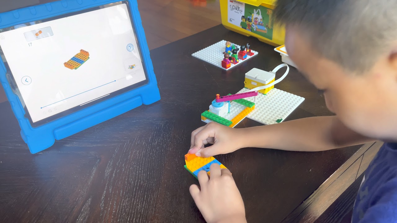 Lego Spike Essential Lesson 1, Boat Trip - YouTube