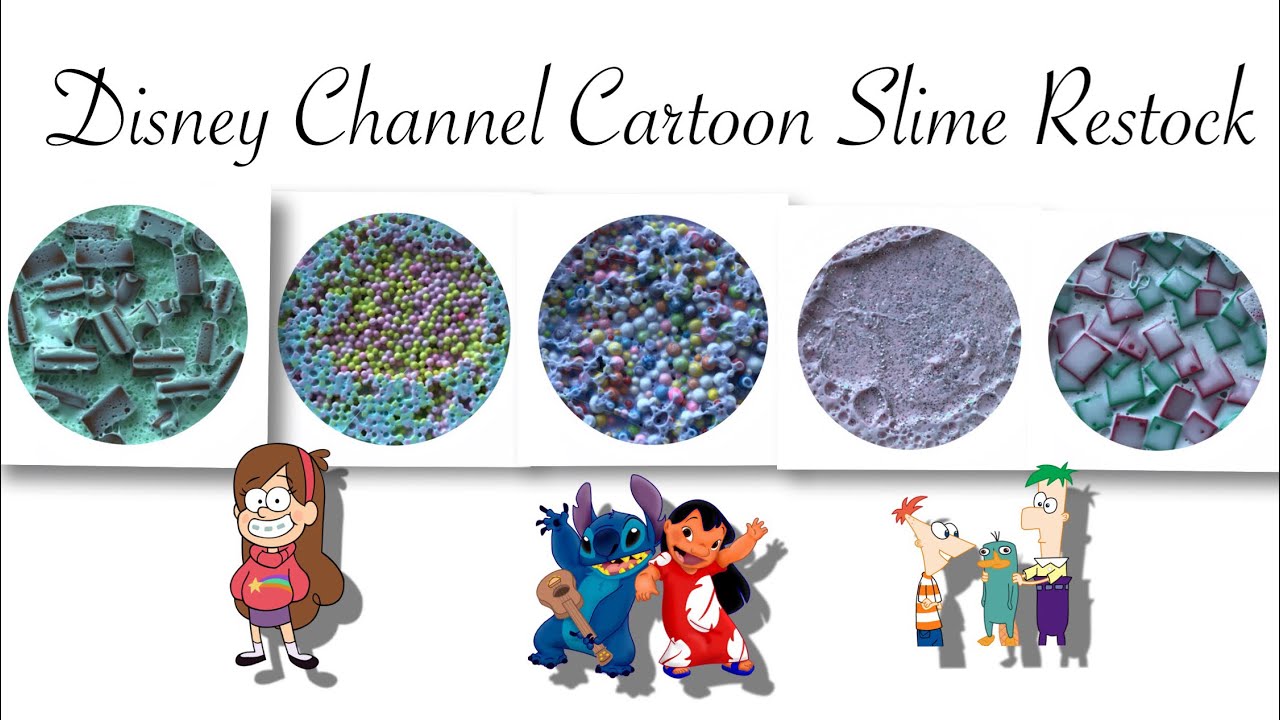 11.03.18 DISNEY CHANNEL CARTOONS RESTOCK🌺 8 oz ONLY $5🌺 FREE SLIME W ...