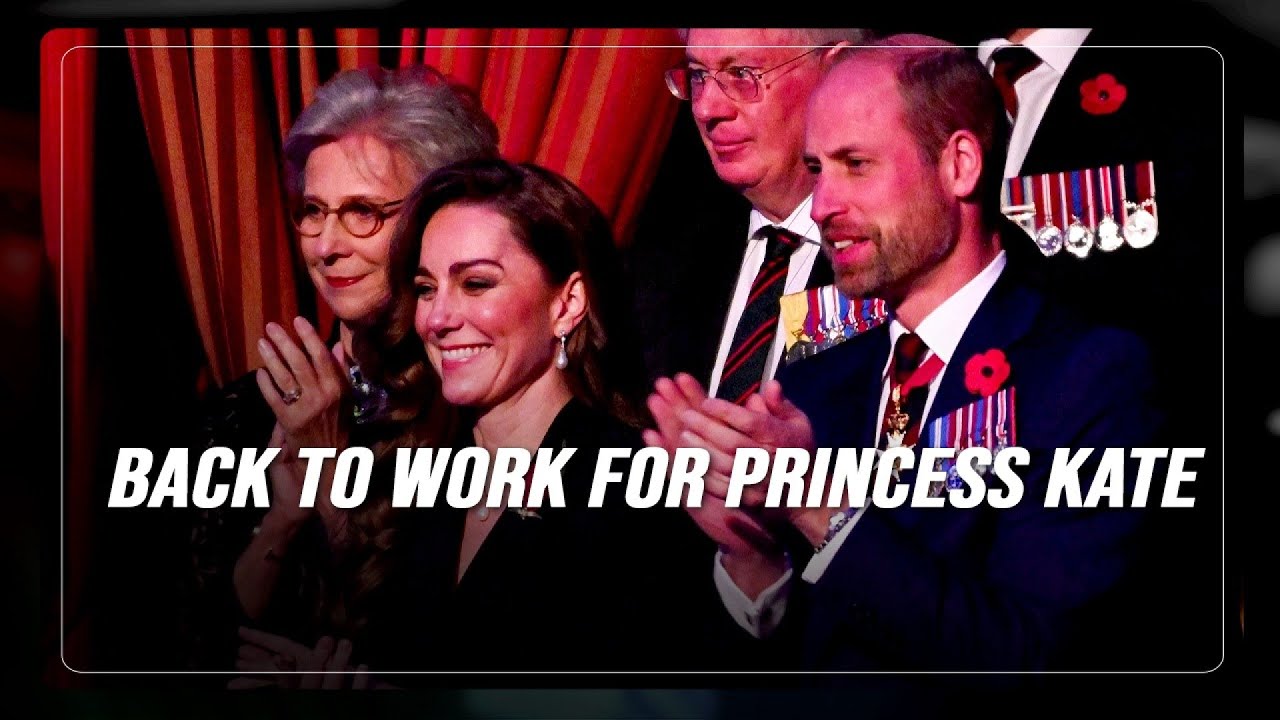 Princess Kate attends Remembrance Day event in return to public duties ...