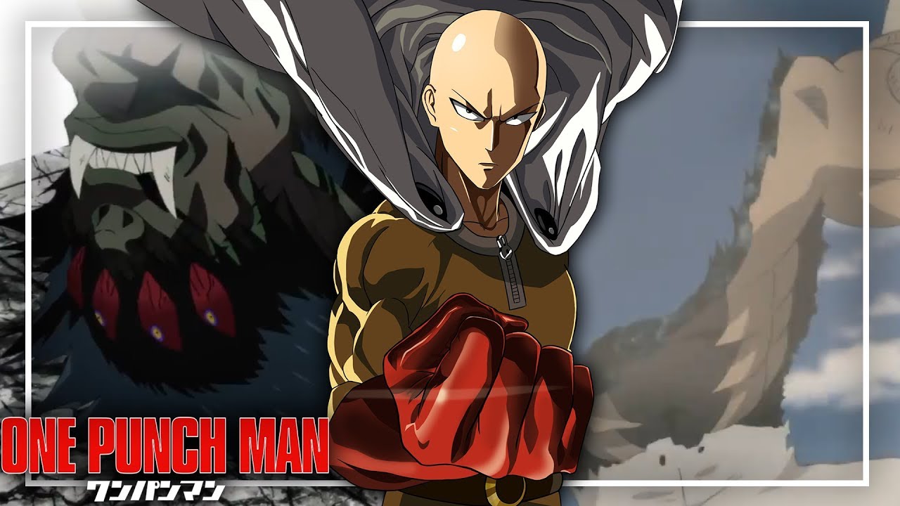 SAITAMA VS GOKUKETSU AND BAKUZAN!!! One Punch Man Season 2 LIVE ...