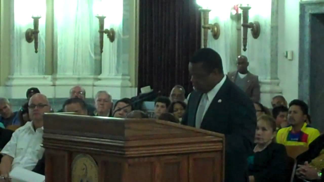 Mayor Tony Mack Appears Before City Council 4 - YouTube