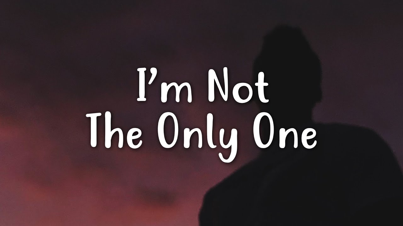 Sam Smith - I'm Not The Only One (Lyrics) - YouTube