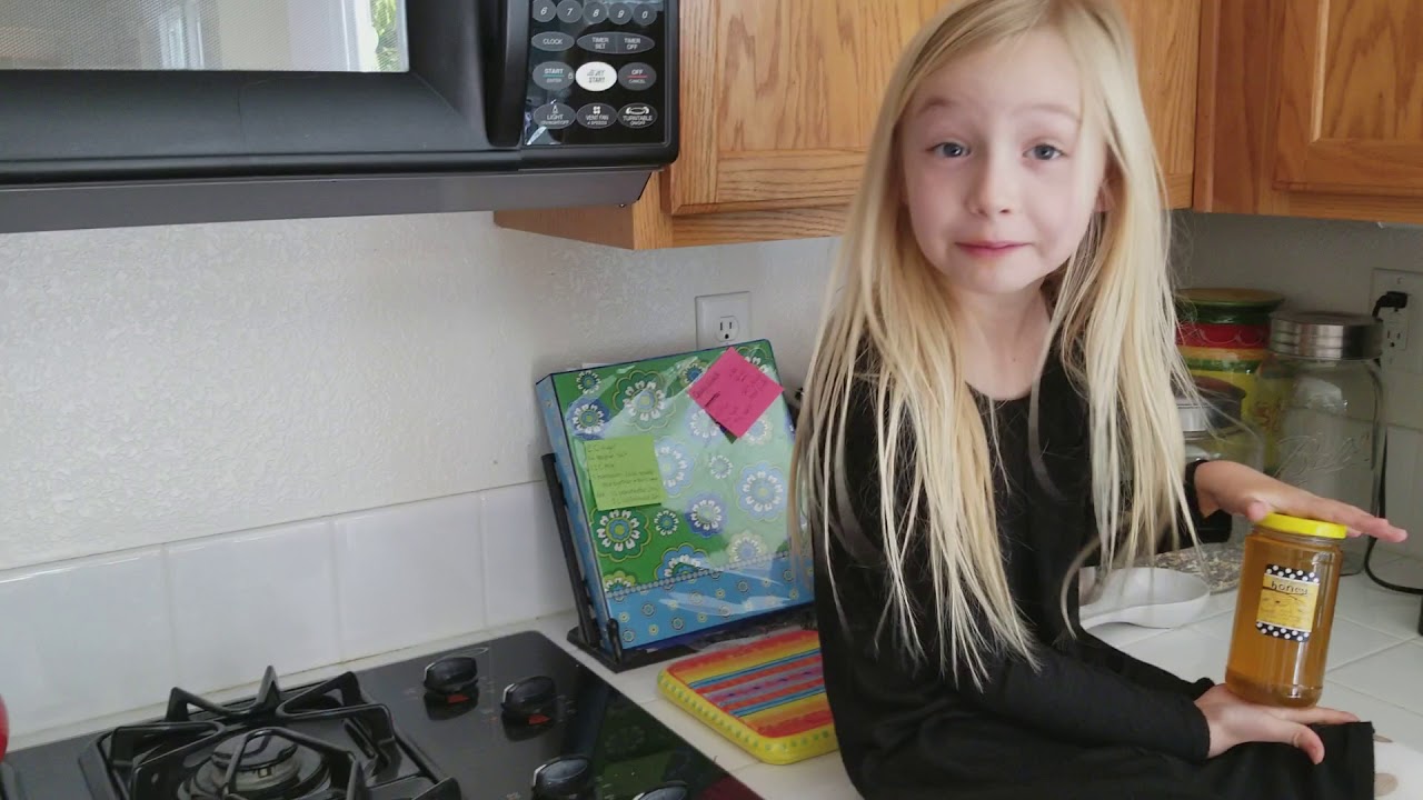 Using the microwave on her own for the first time. - YouTube