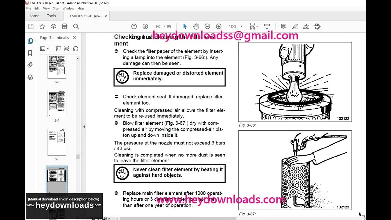Cat 6040, 6040 FS Hydraulic Shovel Operation and Maintenance Manual EM030935 - YouTube