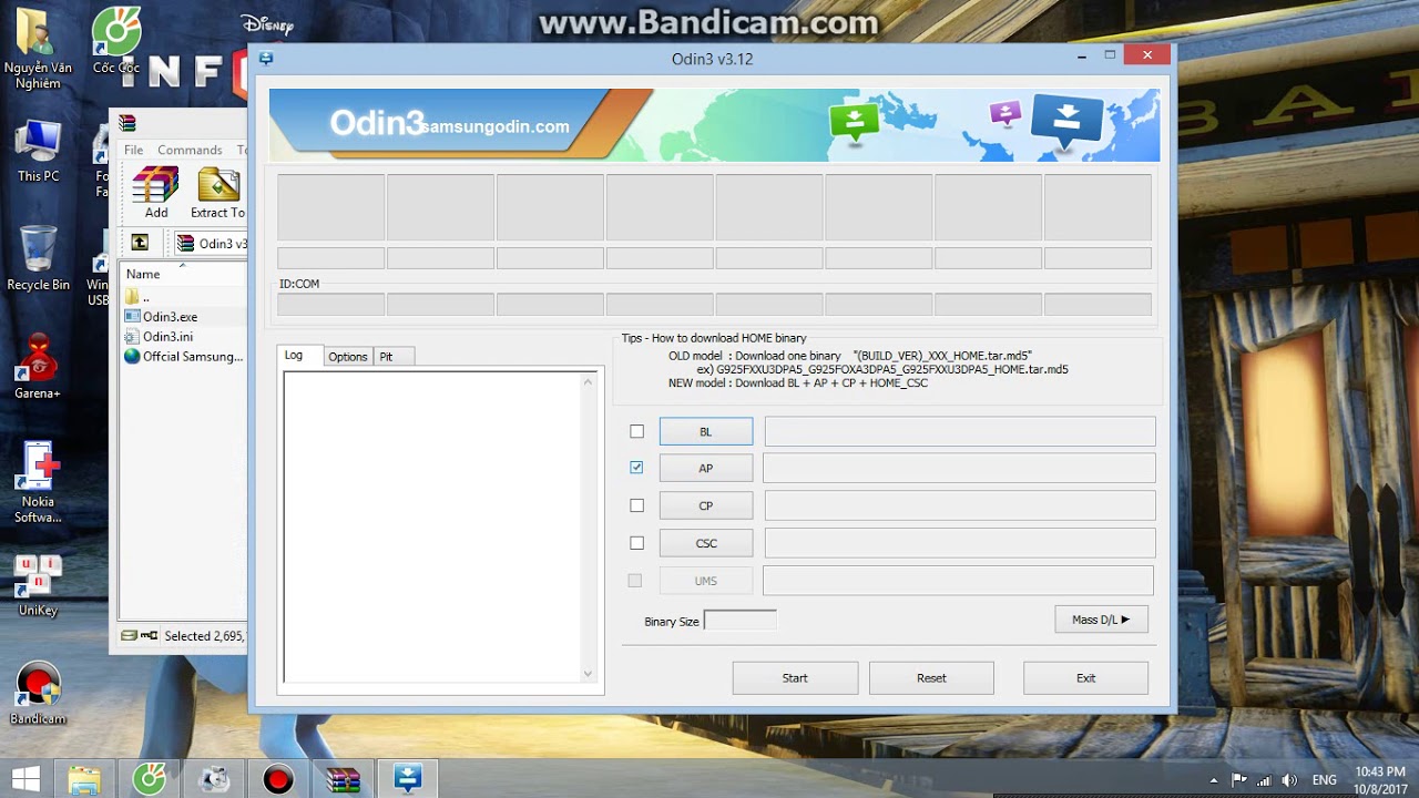 Setting Tool Odin Fix Flashing Error Mobile Samsung Galaxy Youtube
