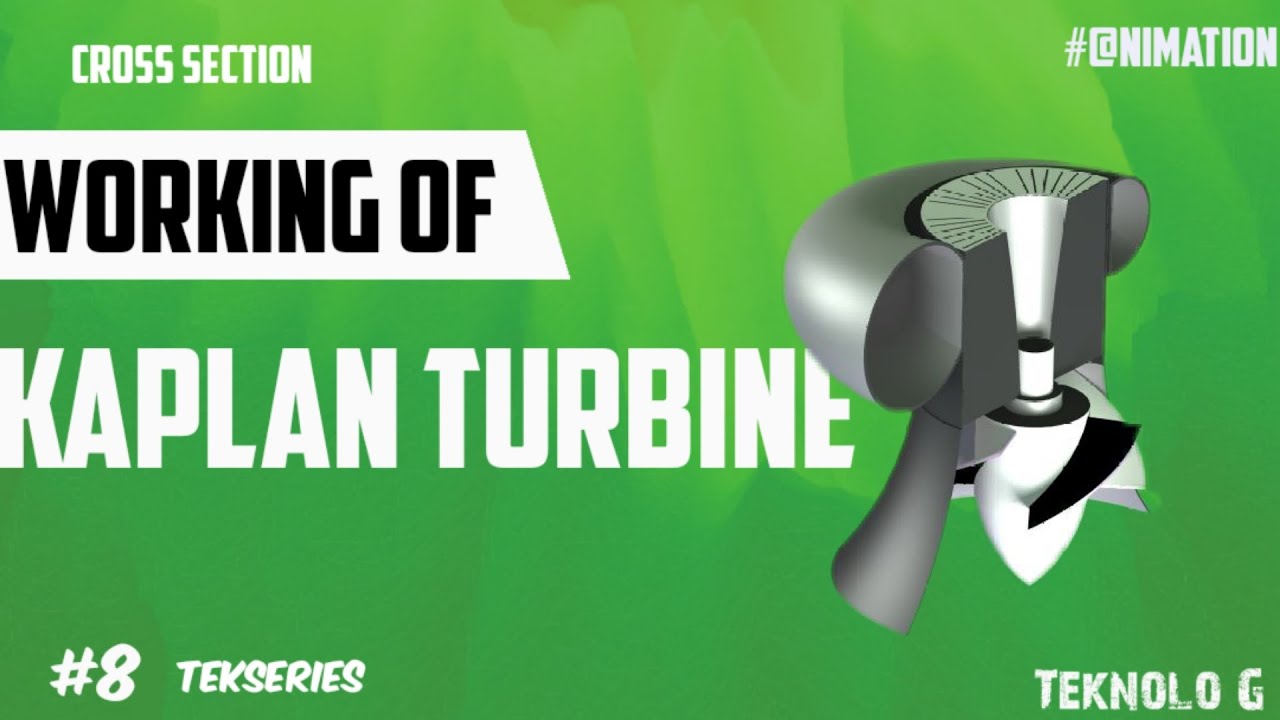 What is Kaplan turbine. Explained with cross section view. Teknolo G ...
