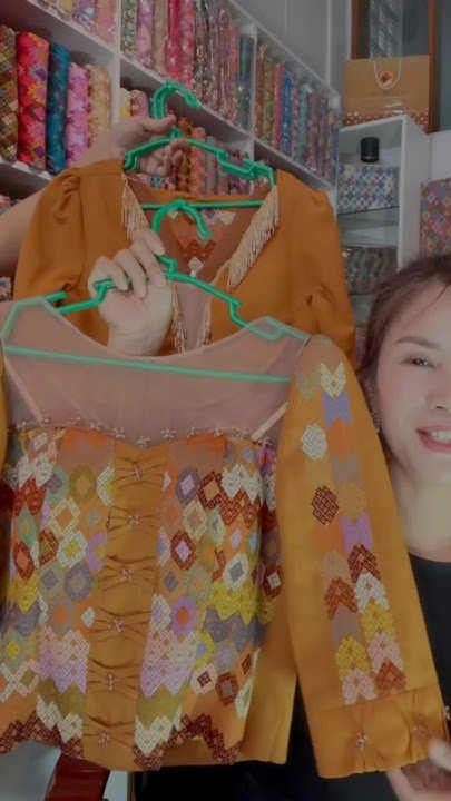 ကချင် ရိုးရာ Foryou Trending မြန်မာဝတ်စုံ အက်ျီဒီဇိုင်း ချုပ်ပုံ