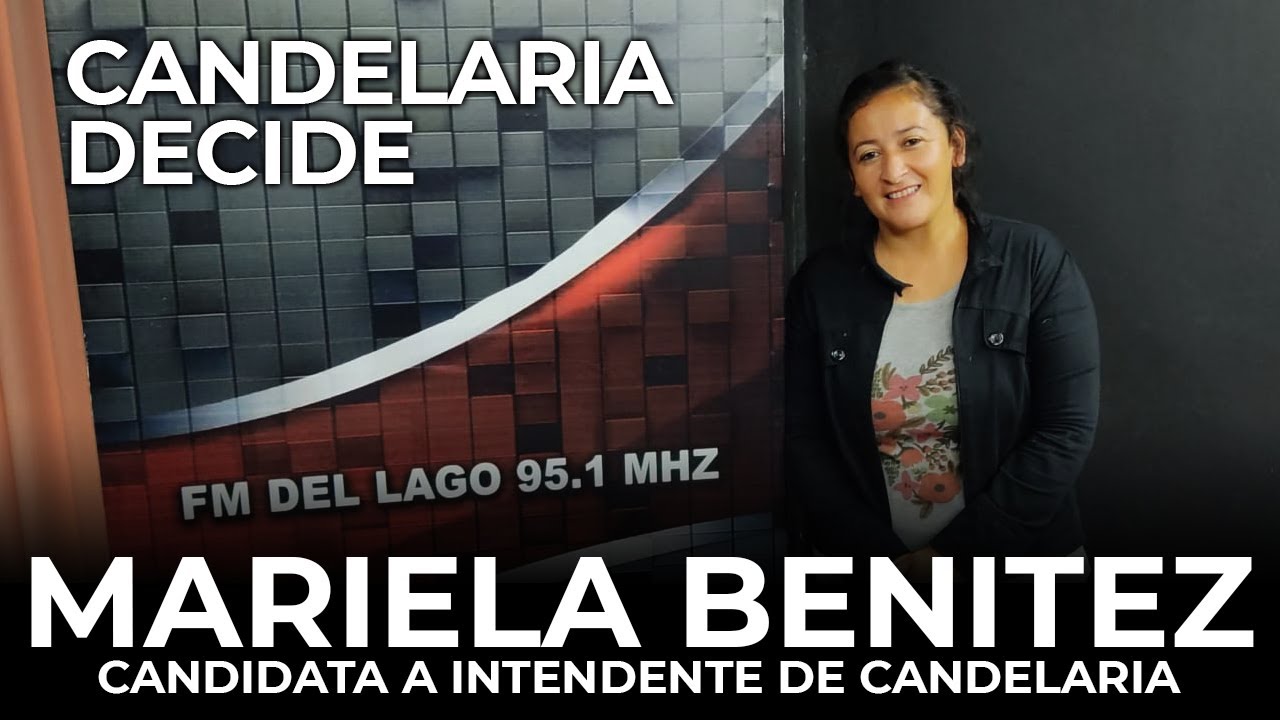 Mariela Benítez. Candidata a Intendente. Pidió un voto de confianza ...