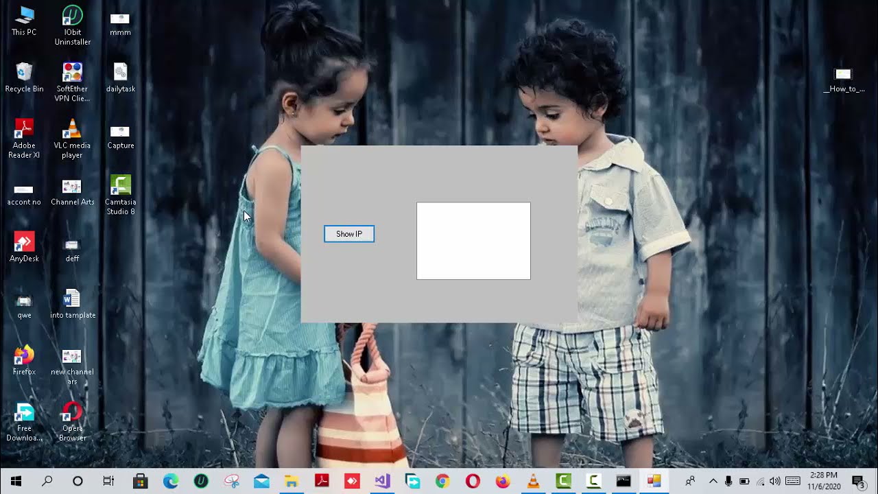 C# - How To Get Your IP Address Using Visual Studio 2019 with source ...