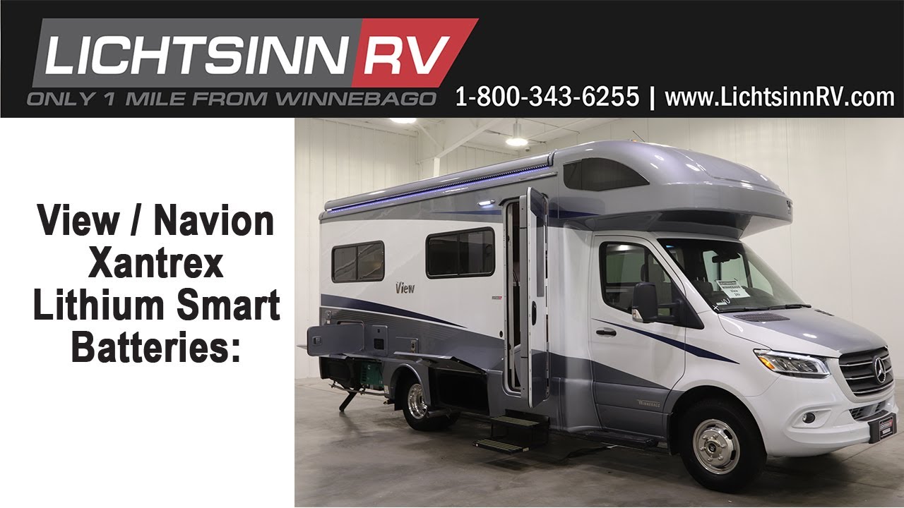 LichtsinnRV.com - The 2020 Winnebago View/Navion - Benefits of Lithium ...
