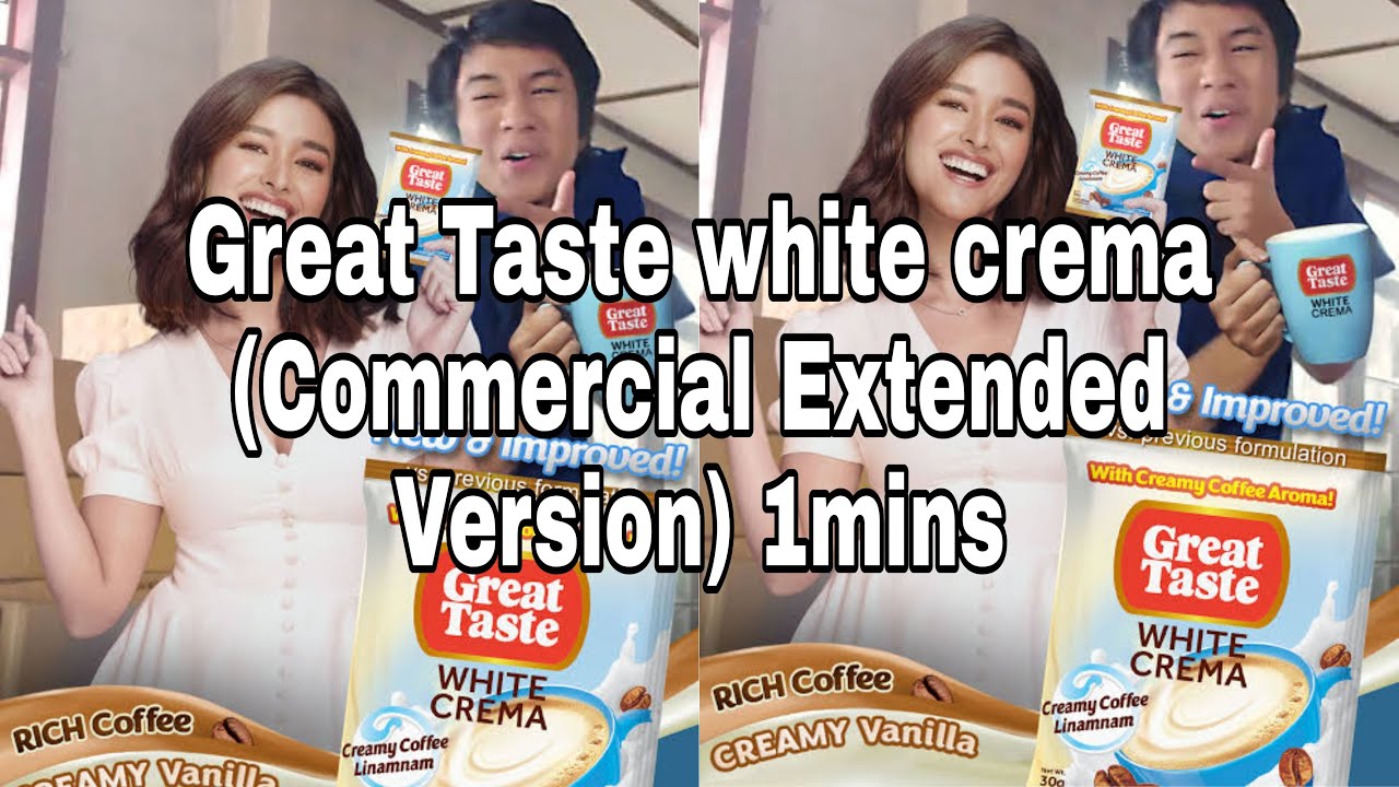 Great taste white crema (Commercial Extended Version) 1mins - YouTube
