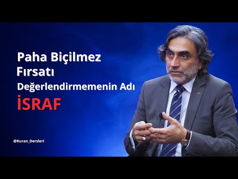 Paha Biçilmez  Fırsatı Değerlendirmemenin Adı: İSRAF @ProfHalisAydemir